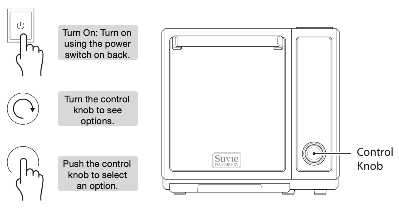 Suvie 3.0 Plus – Quick Start Guide (With Air Fry) – Using Your Suvie